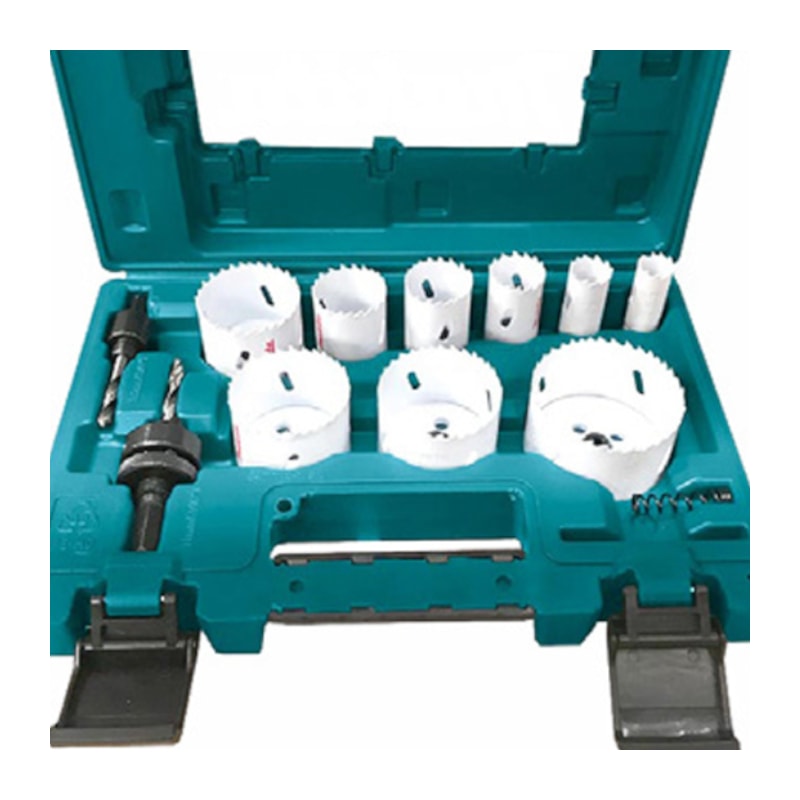 Jogo de Serra Copo Bimetal de 16mm a 76mm com 16 peças D-63993 MAKITA ...