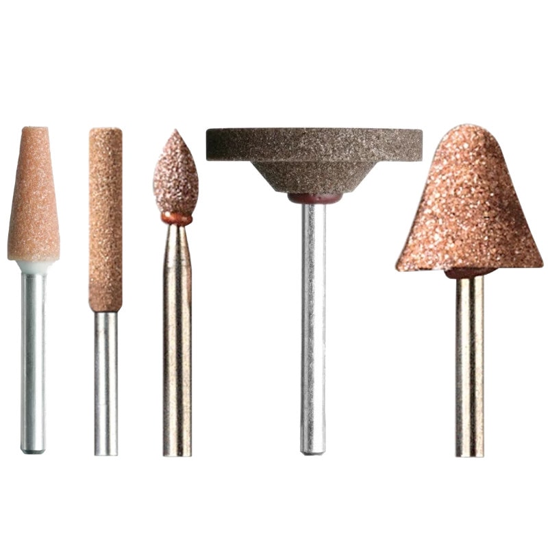 Kit de Pontas Montadas e Pedras de Afiar 1" a 3/16" para Micro Retífica ...