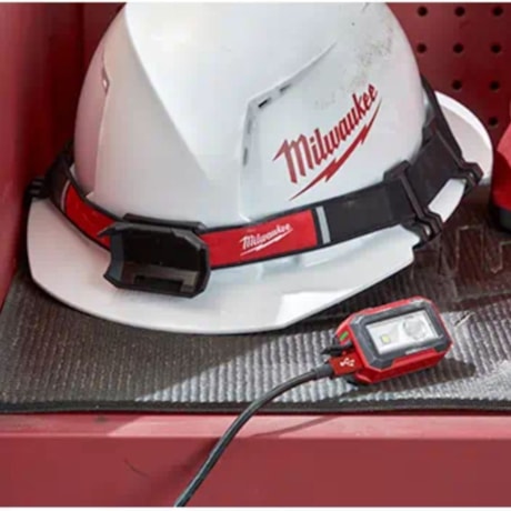Lanterna de Cabeça Magnética USB 450 Lumens 2012R MILWAUKEE ...
