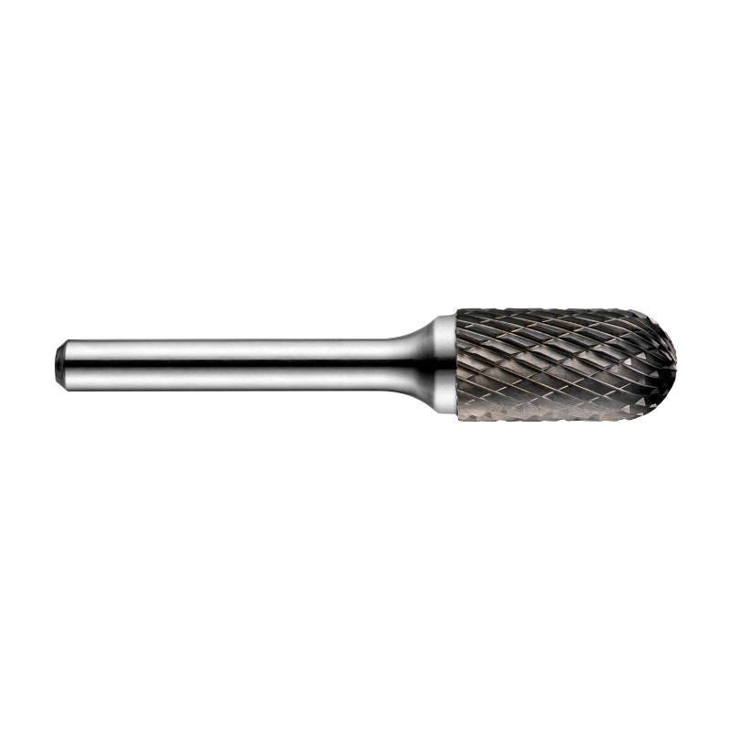 Lima Rotativa Metal Duro Cilíndrica Topo Esférico 12.70mm 25x70mm P805 ...