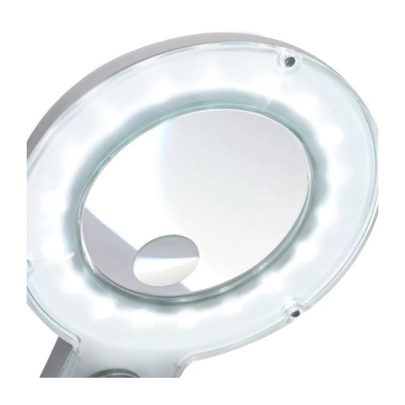 Lupa de Bancada LED 5W 3D+12D Bivolt HL-200 SOLVER | Anhanguera Ferramentas