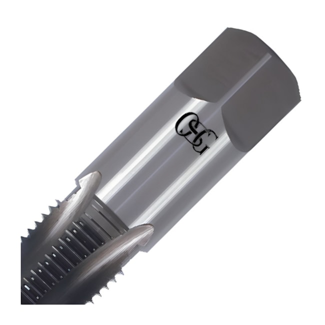 Macho Manual para Tubo HSS NPT 1/2" x 14FPP Ansi Oxidado 108A OSG - Anhanguera Ferramentas