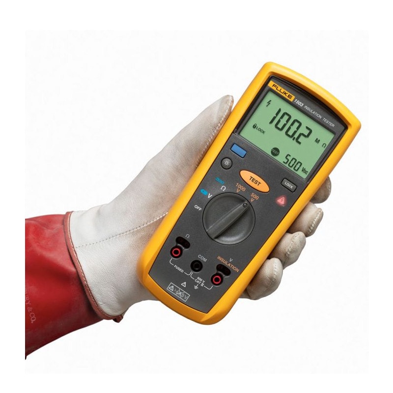 Megômetro Digital para Teste de Isolamento 1000V Fluke 1503|Anhanguera ...