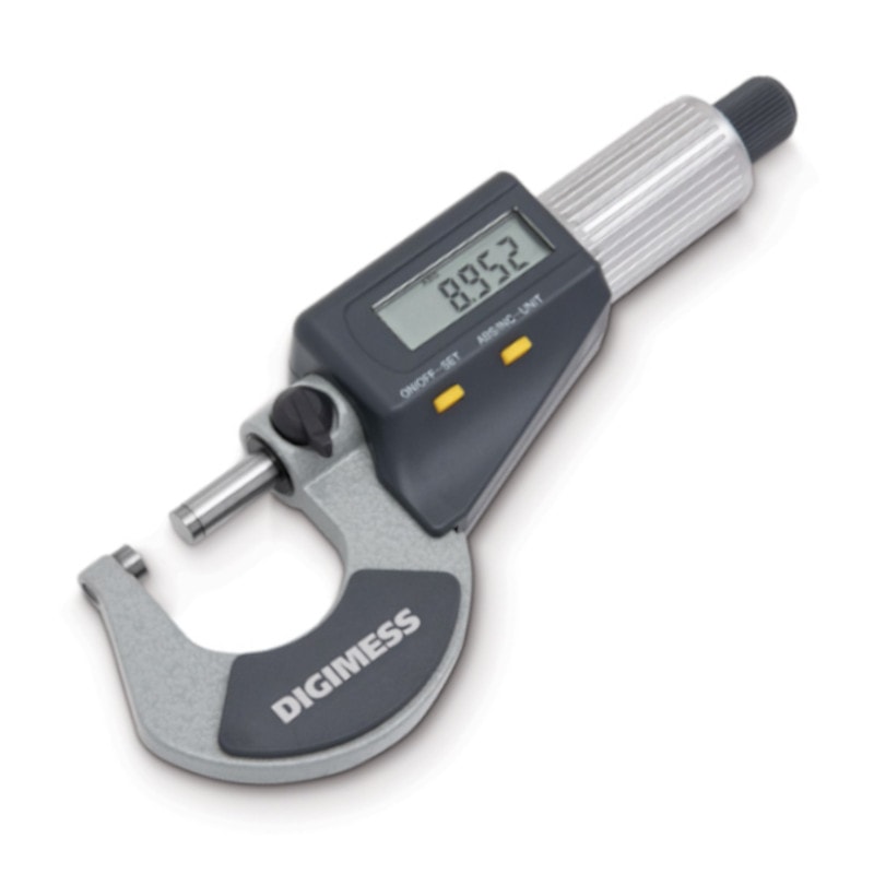 Micrômetro Externo Digital 0 a 25mm 0.001mm Ip40 110.284 Digimess ...
