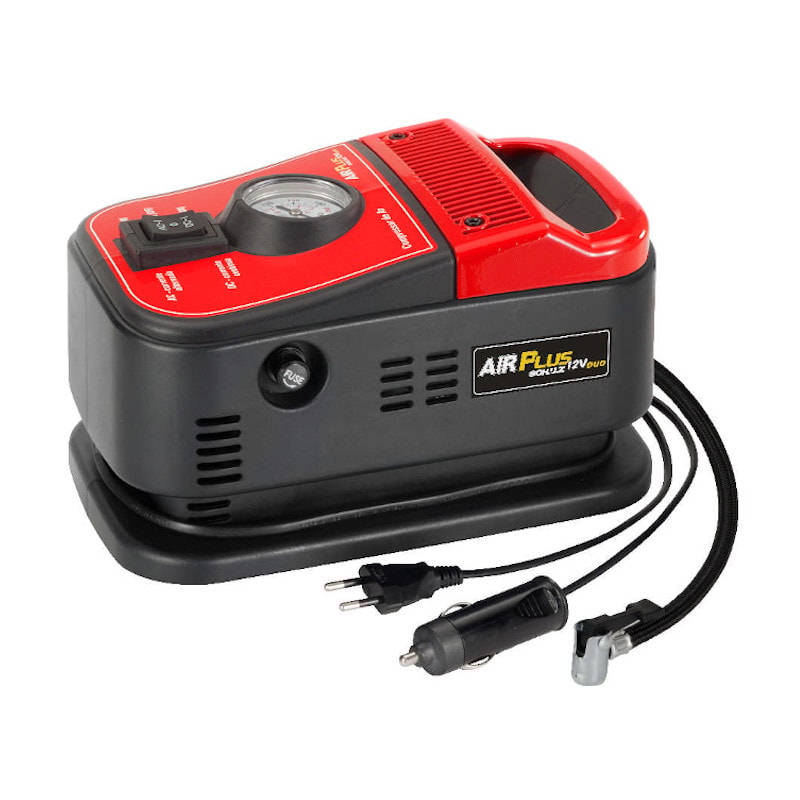 Mini Compressor de Ar 12V Air Plus 12V Duo Schulz|Anhanguera Ferramentas