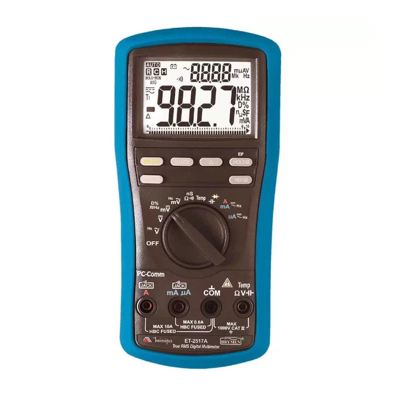 Multímetro Digital 1000/1000V AC/DC CAT IV ET-2517A MINIPA | Anhanguera ...