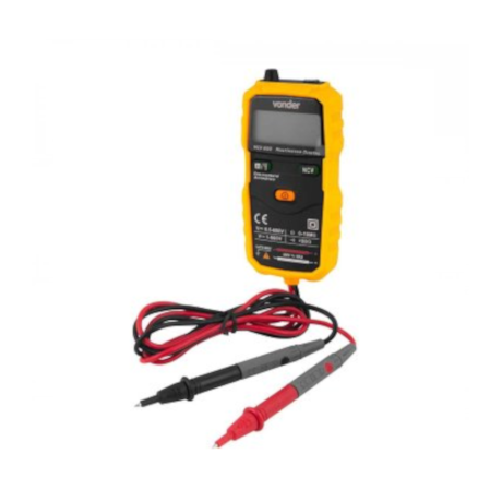 Multímetro Digital 600V/600V (AC/DC) CAT III 600V MIV 060 3870000600 ...