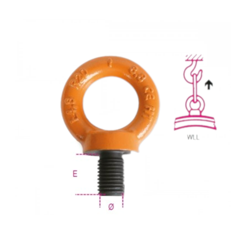 Parafuso Olhal Macho M10 Aço Alta Resistência 8041 ROBUR | Anhanguera ...