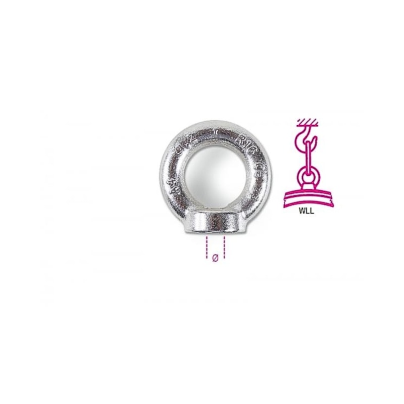 Porca Olhal M20 Inox A4 8242F ROBUR | Anhanguera Ferramentas