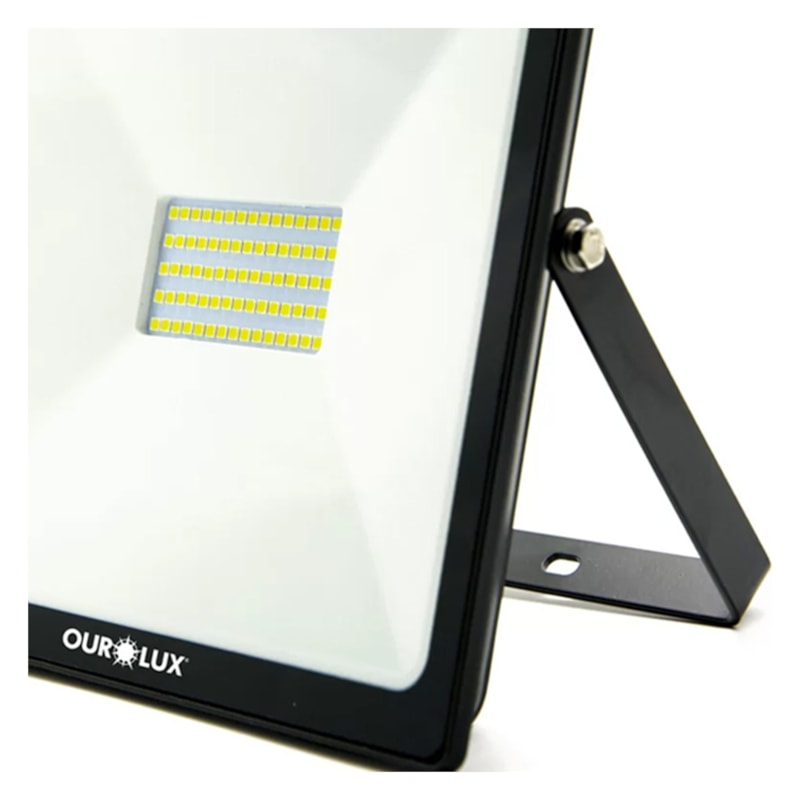 Projetor SuperLed Ourolux 50W 6500K Bivolt em Oferta na Anhanguera