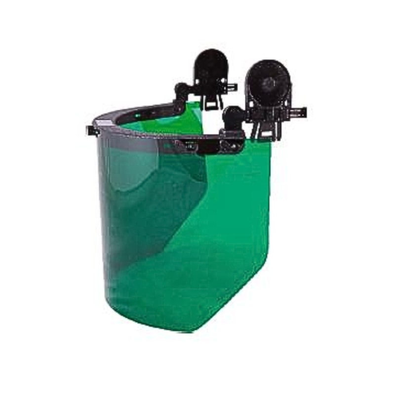 Protetor Facial Verde com Adaptador para Acoplar Capacete EVOLUTION ...