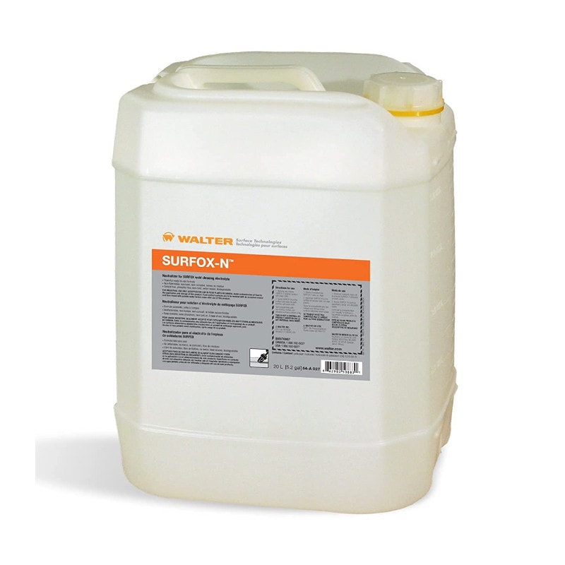 Removedor de Solda Eletrolito Mig/Tig 5 Litros SURFOX-T WALTER ...