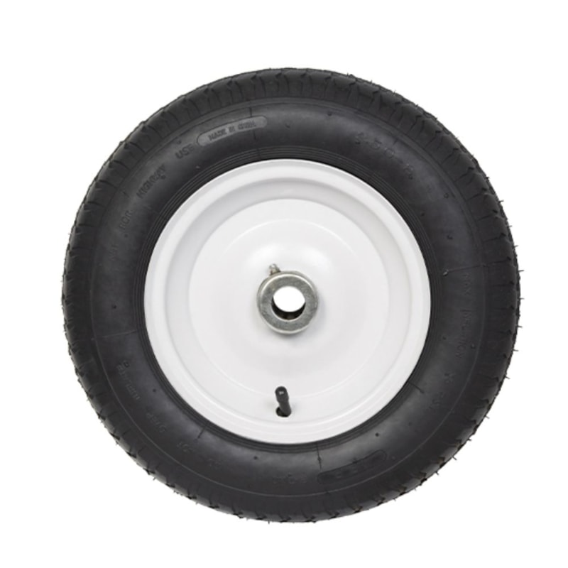 Roda Pneumática 3.50x8 Rolete/Aro Chapa Aço 500kg RM-9B MARCON ...