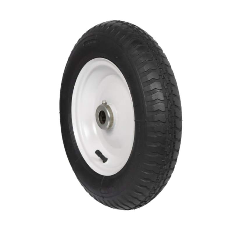 Roda Pneumática 3.50x8 Rolete/Aro Chapa Aço 500kg RM-9B MARCON ...