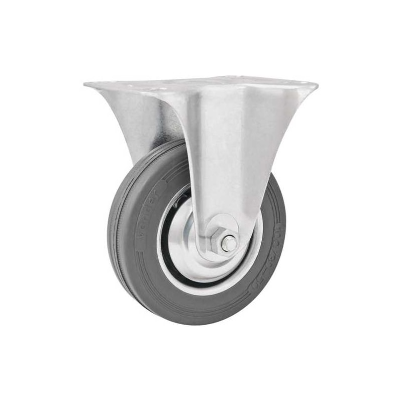 Rodízio Fixo 3" Borracha Cinza Leve 3579100030 VONDER | Anhanguera Ferramentas