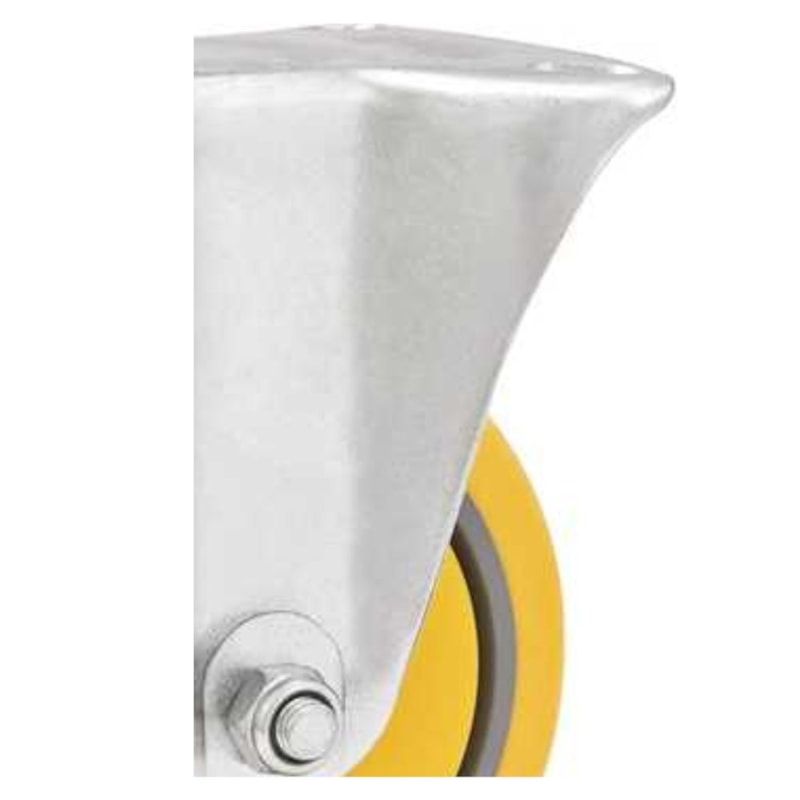 Rodízio Fixo 3" Poliuretano e PVC Amarelo 3579500030 VONDER | Anhanguera Ferramentas