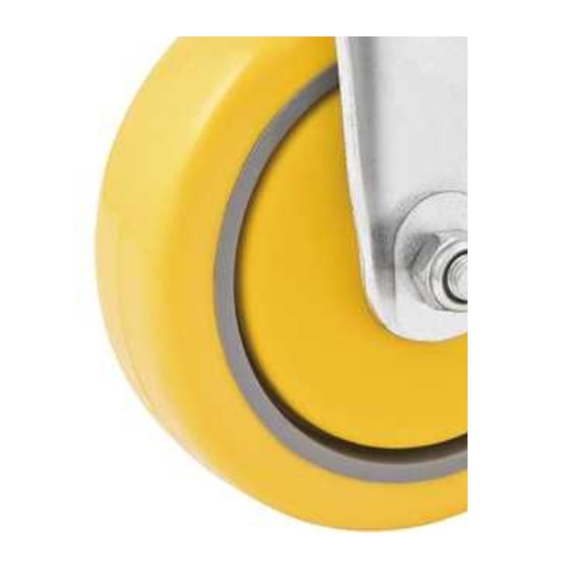 Rodízio Fixo 3" Poliuretano e PVC Amarelo 3579500030 VONDER | Anhanguera Ferramentas