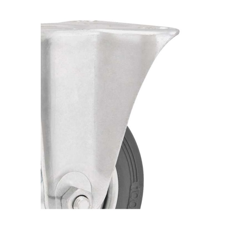 Rodízio Fixo 4" Borracha Cinza Leve 3579100040 VONDER | Anhanguera Ferramentas