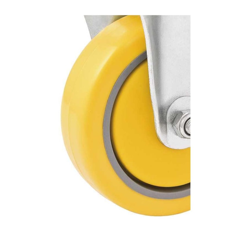 Rodízio Fixo 4" Poliuretano e PVC Industrial Leve 3579500040 VONDER | Anhanguera Ferramentas