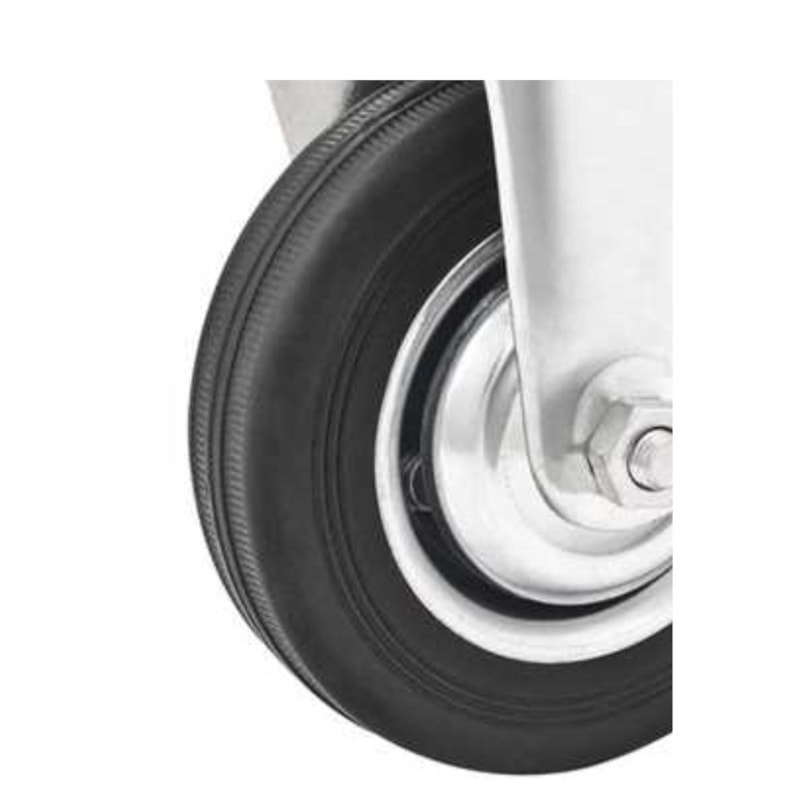 Rodízio Fixo 8" Borracha Preto Leve 3579538590 VONDER | Anhanguera Ferramentas