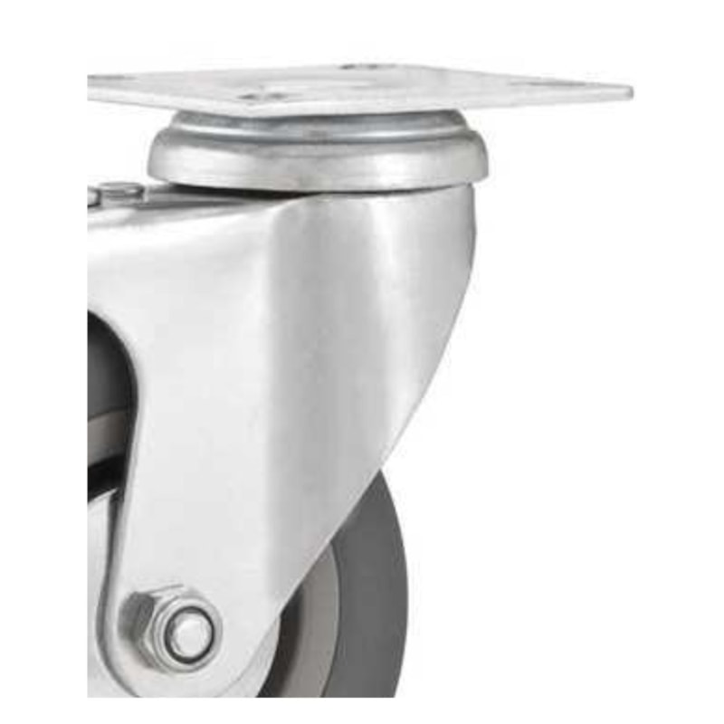 Rodízio Giratório 3" com Freio Borracha e PVC 3579700003 VONDER | Anhanguera Ferramentas