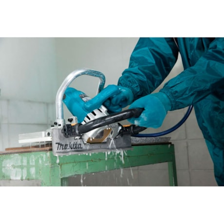 Serra Mármore Base Inclinada 4.3/8" 1450W sem Disco 4100NH2W MAKITA ...