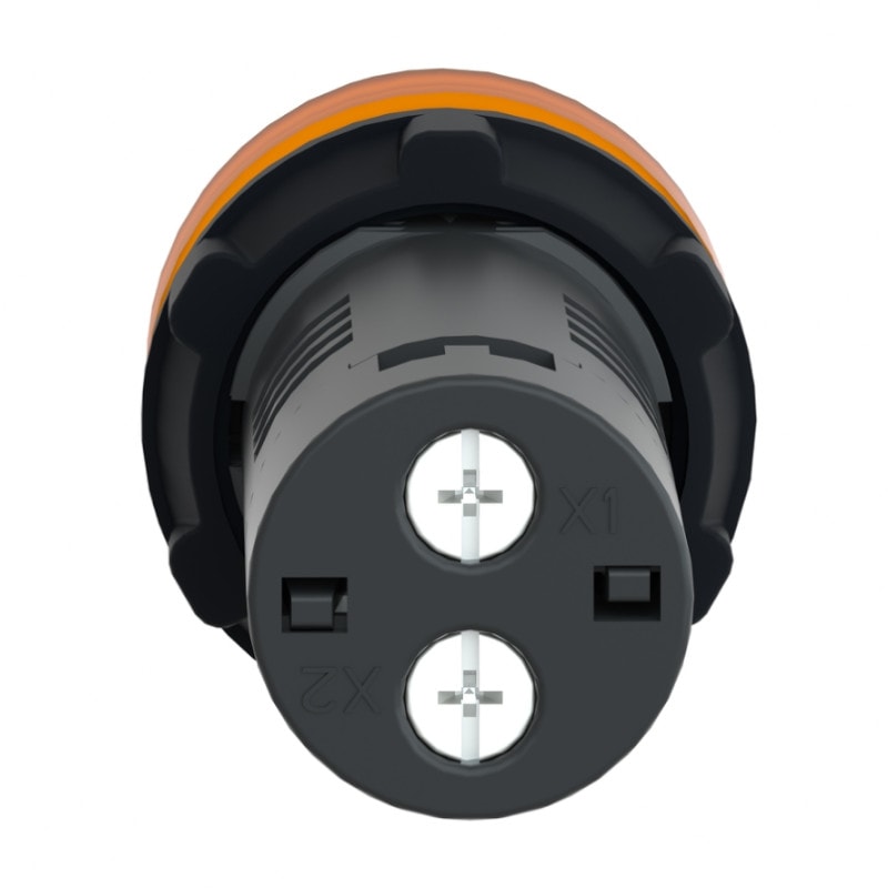 Sinalizador de Plástico com Led Âmbar 22mm 220V XA2EVM5LC SCHNEIDER ...