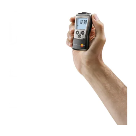 Tacômetro Digital Portátil 460 TESTO | Anhanguera Ferramentas