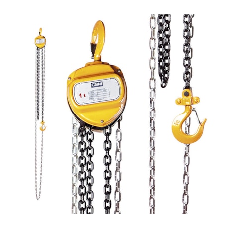 Talha Manual 1 TON x 5mts TC 1000|Anhanguera Ferramentas