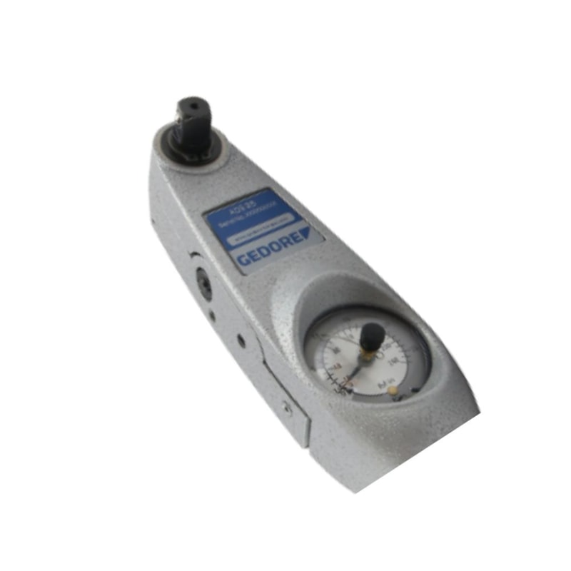 Torquimetro com Relogio e Ponteiro de Arraste sem Sinal 4Nm (35LBF.POL) 1/4" ADS 4 GEDORE ...