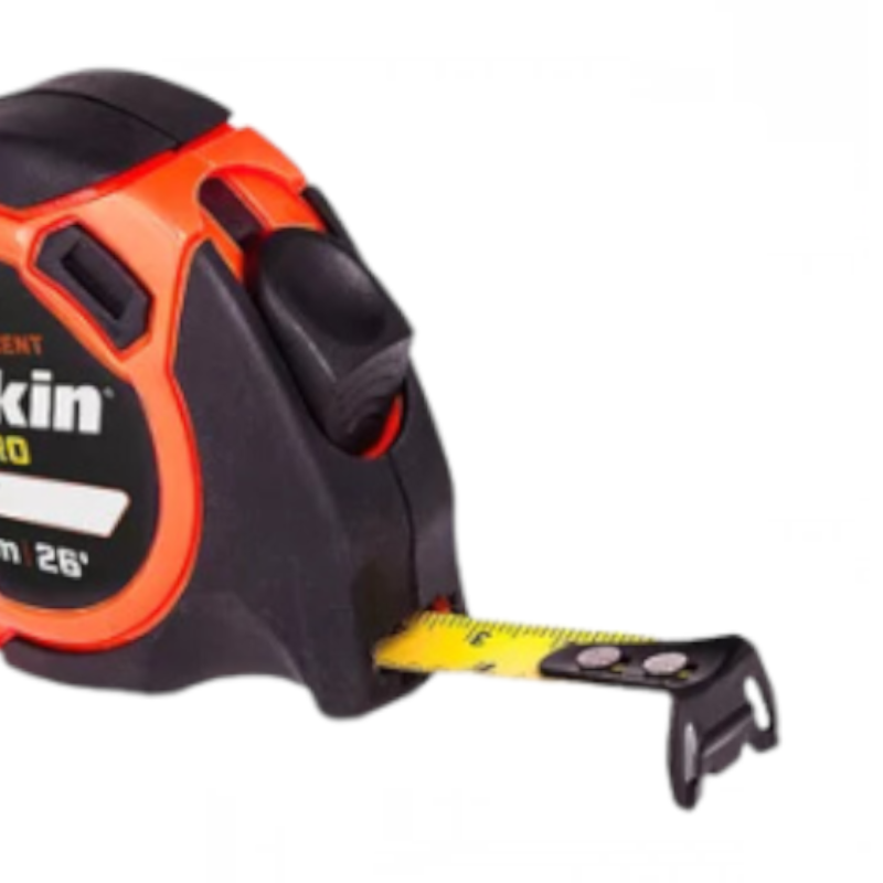 Trena de Aço 8 MetrosX25.40mm Emborrachada Blister L625CMEB LUFKIN ...